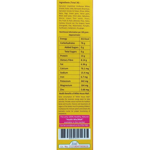 Millet House Malt - 500gms